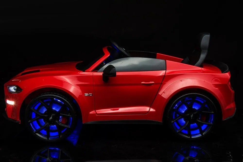 LEAN CARS Akumulátorové autíčko Ford Mustang GT Drift SX2038 červené
