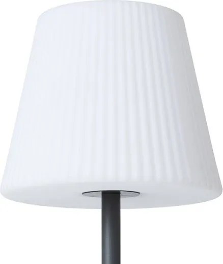 RED R12420 BOSANOVA 120 stojanová bílé PVC/antracitová 230V E27 25W IP65 - RED - DESIGN RENDL