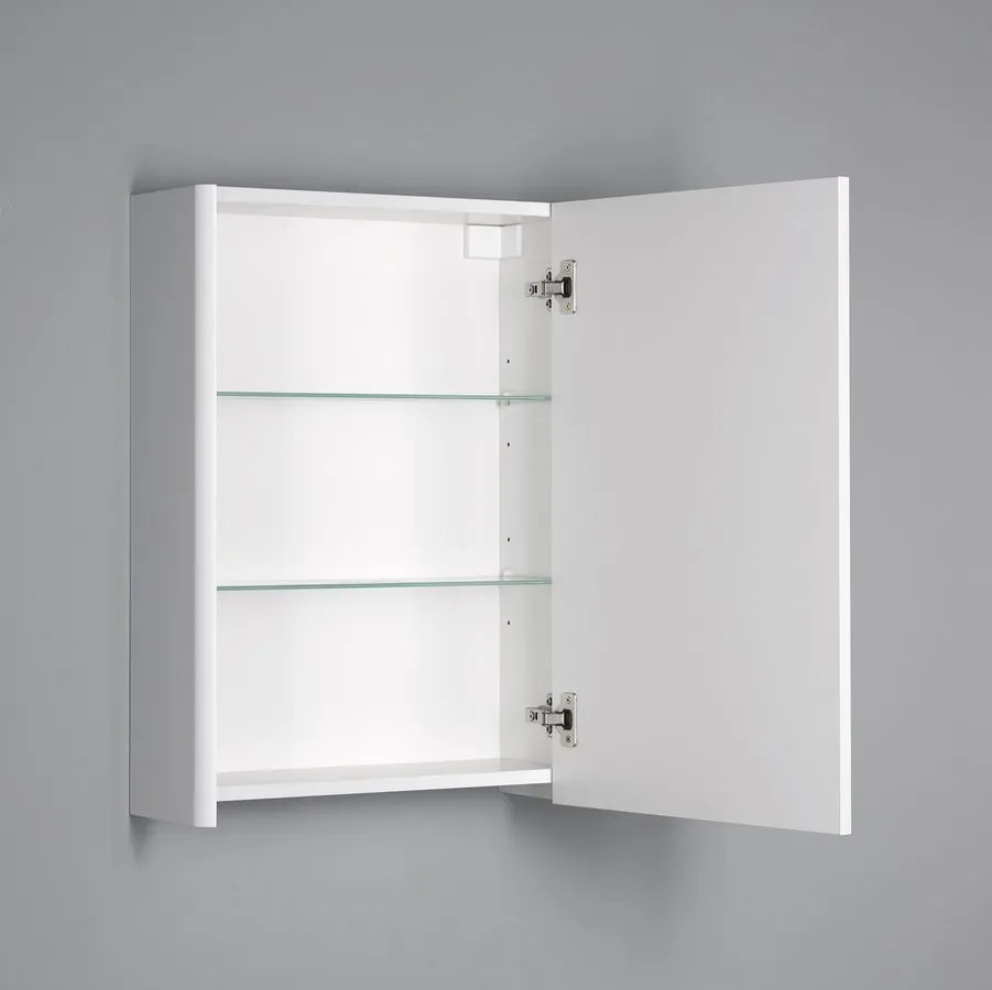 Aqualine Deneb koupelnová galerka 50 x 70 x 18 cm bílá mat DN050
