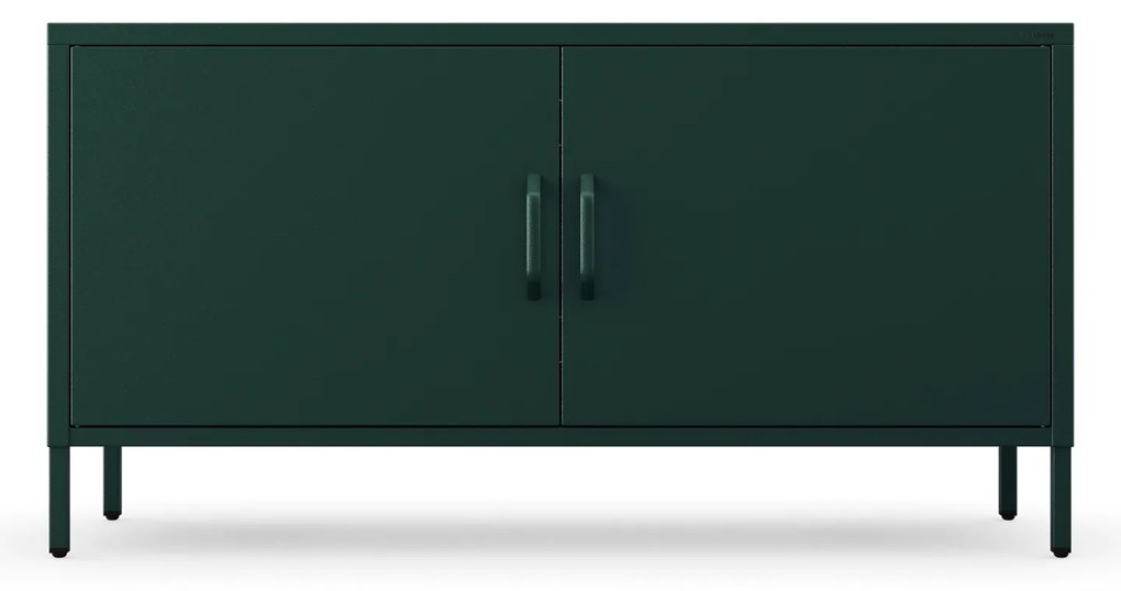 TV stolek na nohách ROSA, 1150 x 595 x 400 mm, Moderní: lahvově zelená barva