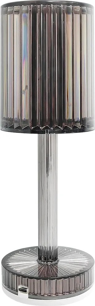 Stolní lampa Simple, 1x grafitové stínítko