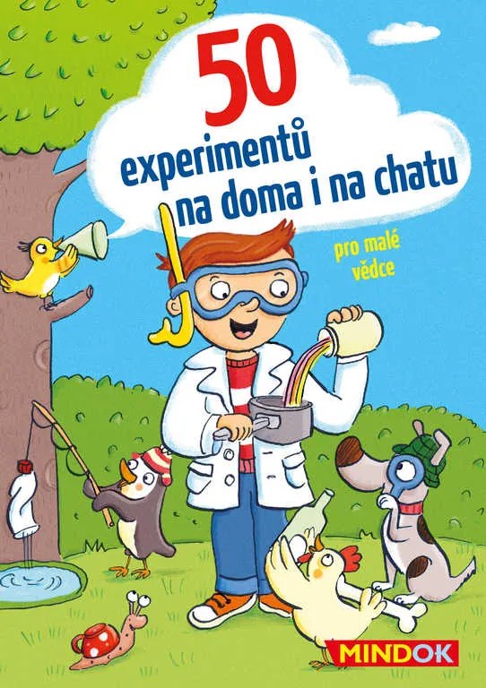 MINDOK HRA 50 experimentů na doma i na chatu mn289