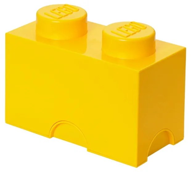 Žlutý úložný dvojbox LEGO® Biano.cz