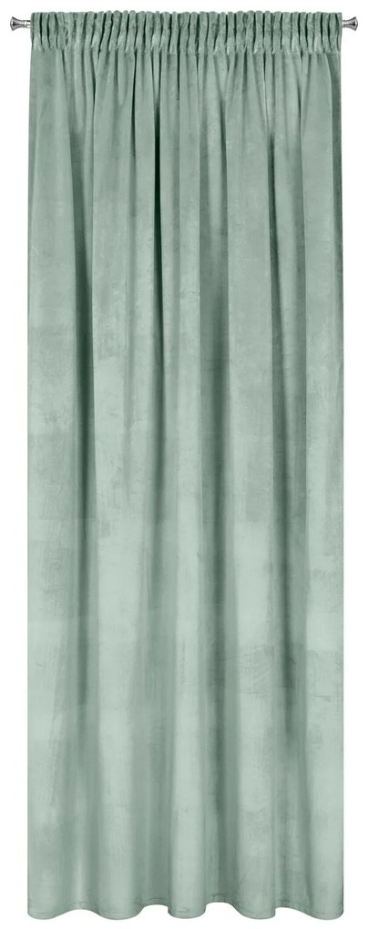 ZATEMŇOVACÍ ZÁVĚS NA PÁSCE MELANIE 140X270 CM MÁTOVÁ