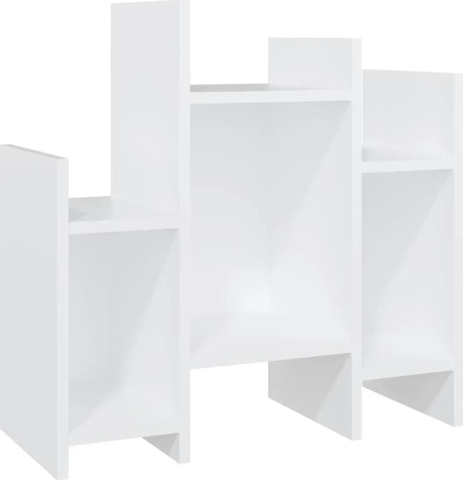 vidaXL Odkládací skříňka 60 x 26 x 60 cm dřevotříska [806283] Barva: Bílá
