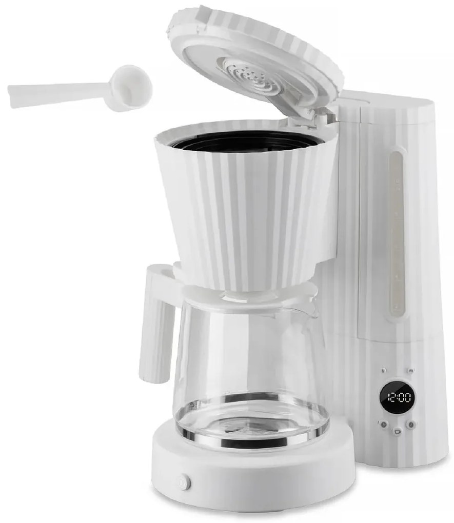 Kávovar na překapávanou kávu PLISSÉ 1,5 l, více variant - Alessi Barva: bílá