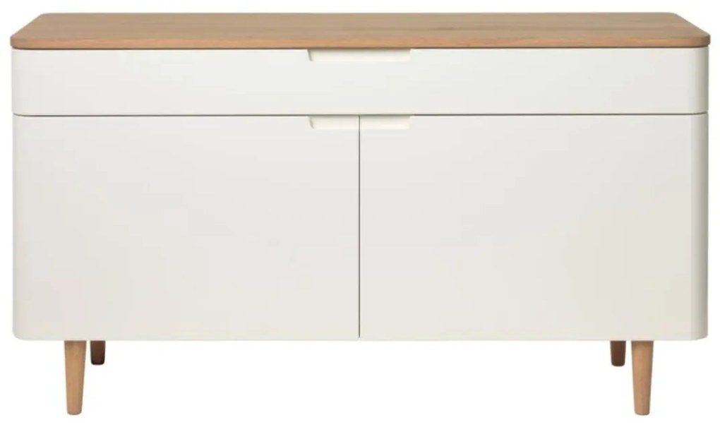 Bílá komoda Amalfi (36352231), 140 cm