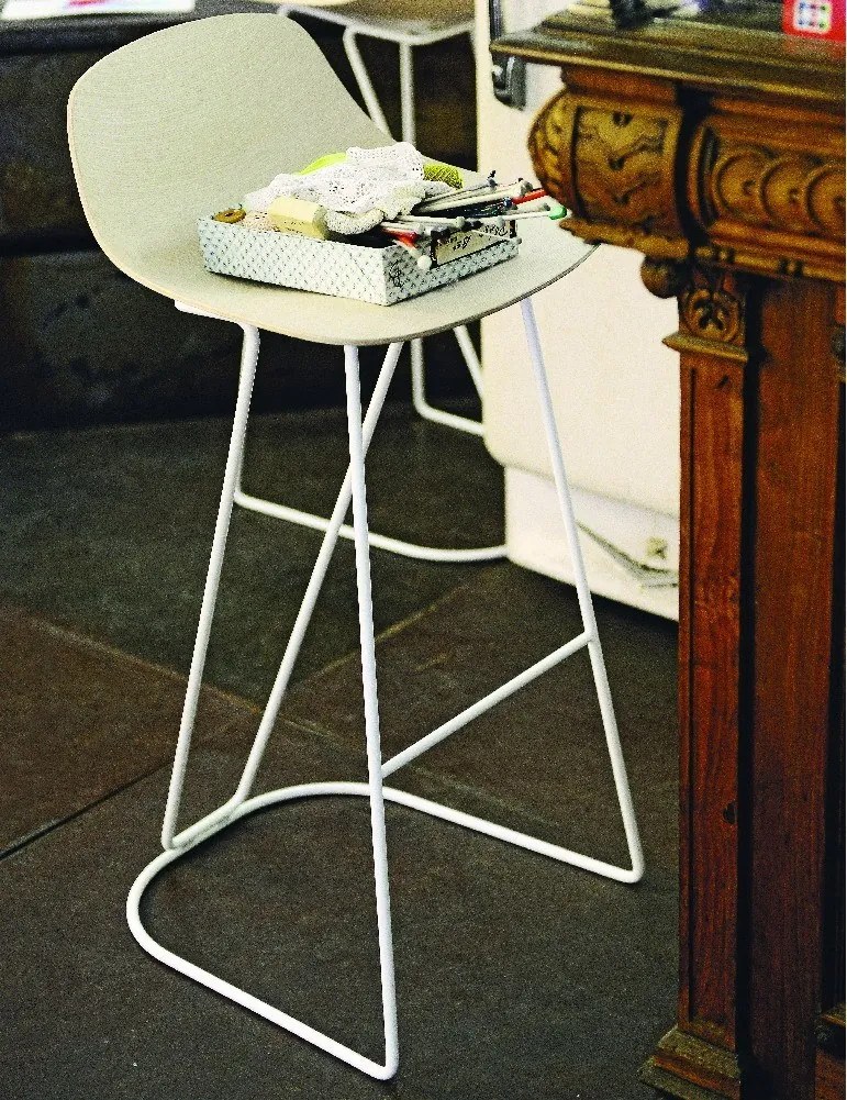 INFINITI - Barová židle PURE LOOP MINI DANDY 3D WOOD - nízká