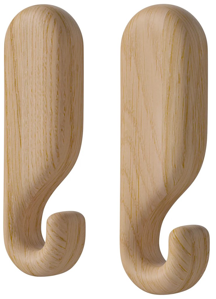 Bolia designové věšáky Nob Wall Hook - Set of Two (8,5 cm)