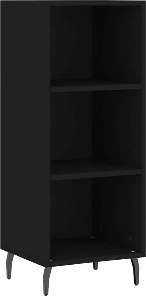 vidaXL Skříň highboard 34,5x32,5x180 cm kompozitní dřevo [3189846] Barva: Betonová šedá