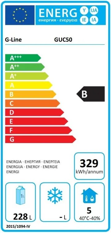 Chladicí skříň TEFCOLD GUC 50 GN 1/1, nerez, 228 l + 2letá plná záruka (IČ)