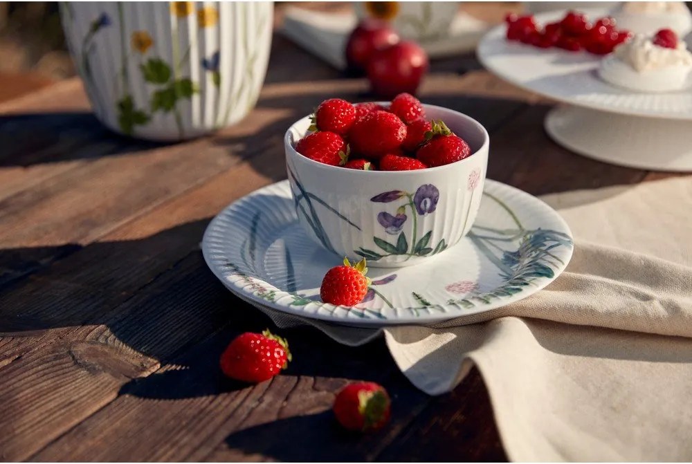 Bílý dezertní porcelánový talíř ø 22 cm Hammershøi Summer – Kähler Design