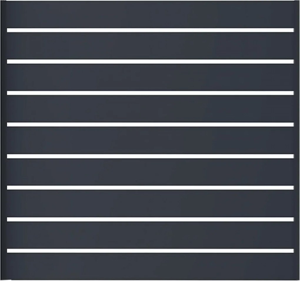Plotové pole G21 Reno 168x158 cm, antracitové