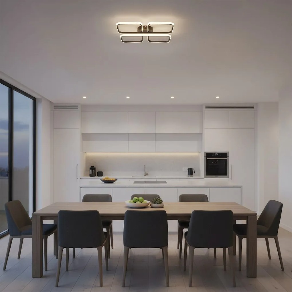 Stropní LED svítidlo Hidalgo, 1x LED 40w, 4000k, b