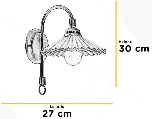 ONLI - Nástěnné svítidlo ROSINA 1xE14/6W/230V