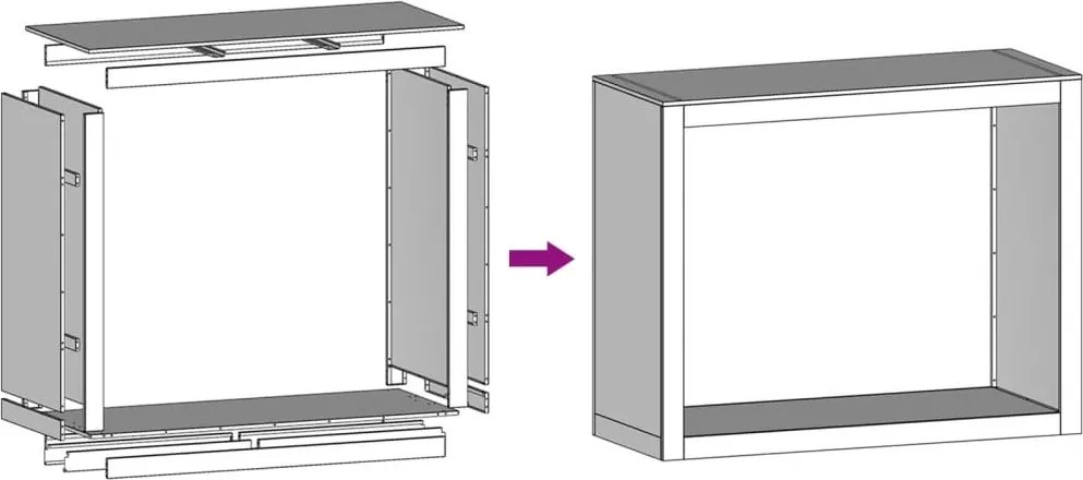 vidaXL Stojan na palivové dřevo 100 x 40 x 80 cm nerezová ocel [850976] Barva: Nerezová ocel / Šedý