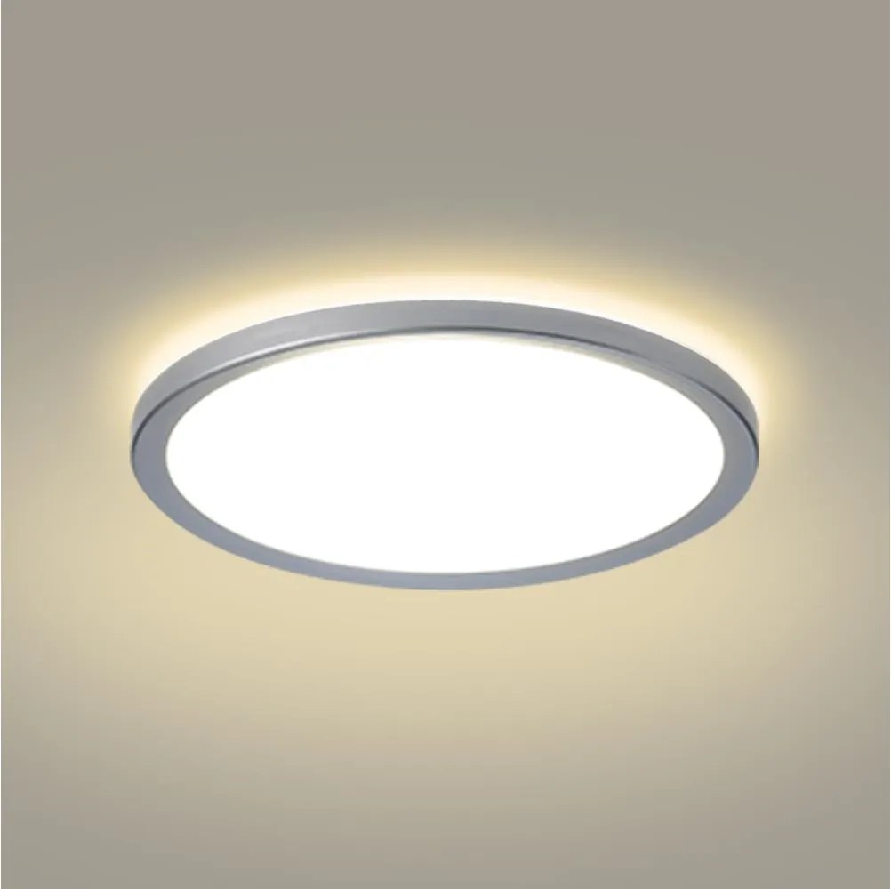 Brilagi - LED Koup. str. svít. ULTRA SLIM LED/24W/230V pr. 42 cm stříbrná IP54
