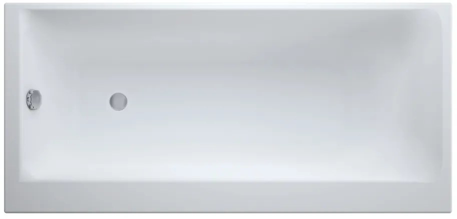 Cersanit Smart obdélníková vana 160x80 cm bílá S301-118