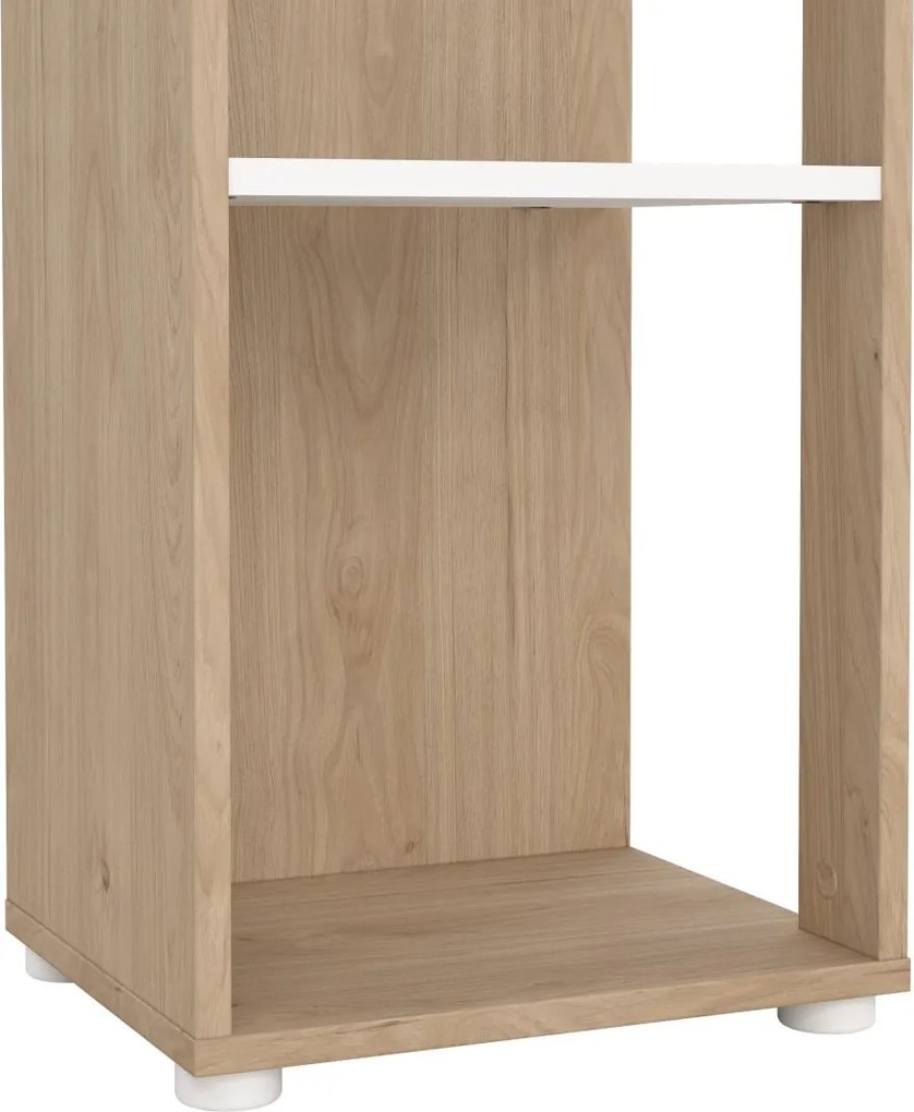 FALCO Knihovna Sigal 590 jackson hickory/bílá