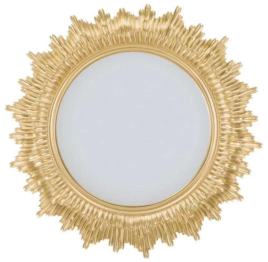 Nástěnné zrcadlo v železném rámu Mauro Ferretti Glam Star, ⌀ 45 cm