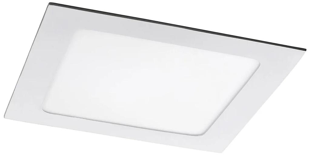 Podhledové LED stropní osvětlení, 12W, denní bílá, 17x17cm, hranaté, bílé Rabalux LOIS 005578