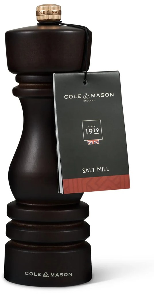 Cole&Mason Mlýnek na pepř London Chocolate Wood Precision+ 18 cm