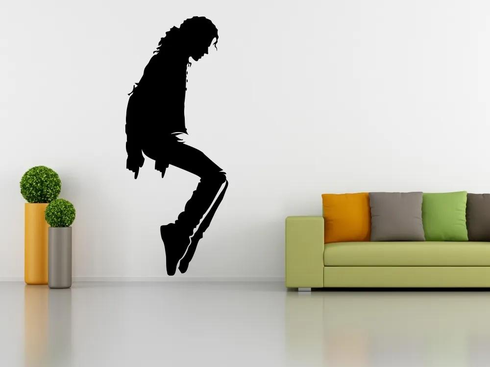 Michael Jackson na špičkách - Samolepka na zeď (252x100cm) - Rawe.cz