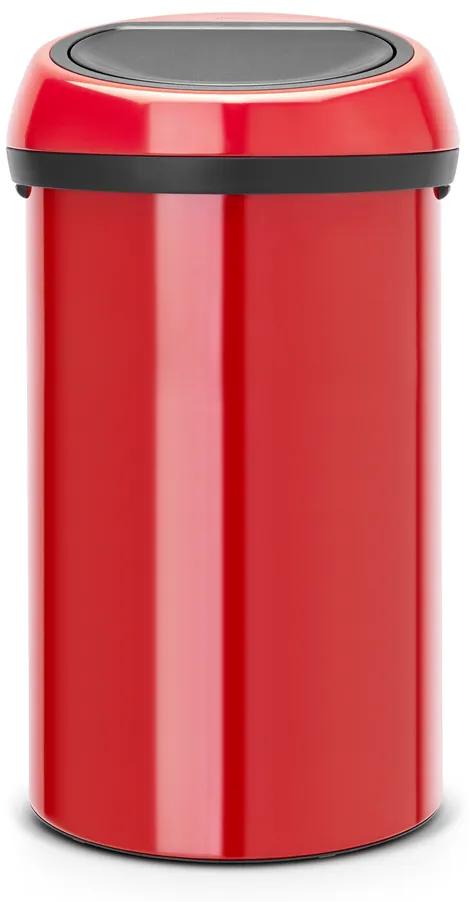 Brabantia TOUCH BIN Dotykový odpadkový koš 60 l - zářivě červená