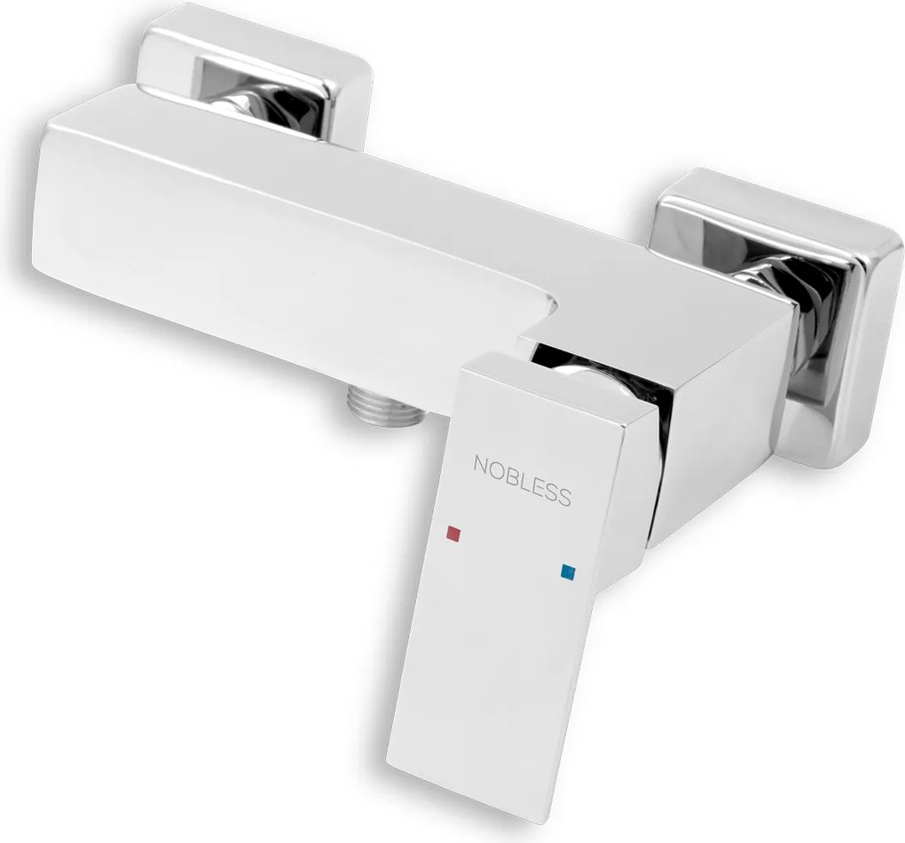 Novaservis Nobless EDGE Sprchová baterie bez příslušenství 150 mm spodní připojení, chrom, 36061/1,0