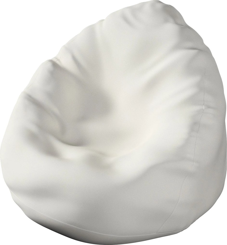 Náhradní potah na sedací vak barva šedá látka pletený vzor