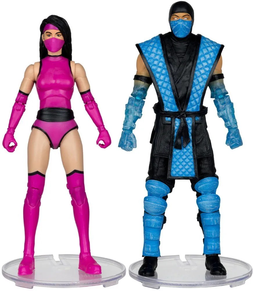 Mortal kombat klassics - sub-zero vs mileena - figurka