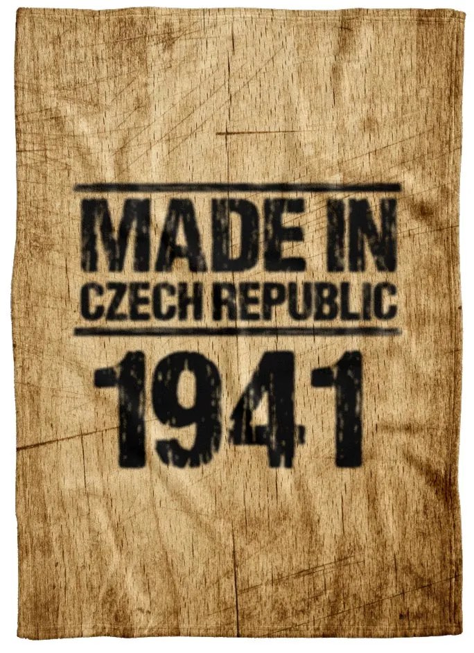 Deka Made In (rok: 1941, Podšití beránkem: NE)