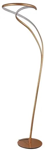 Designová stmívatelná slojecí lampa Twist zlatá