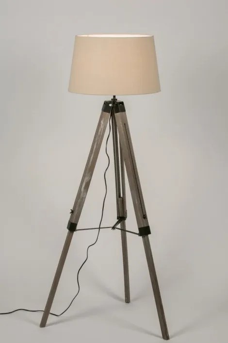 Stojací lampa Gianus Taupe