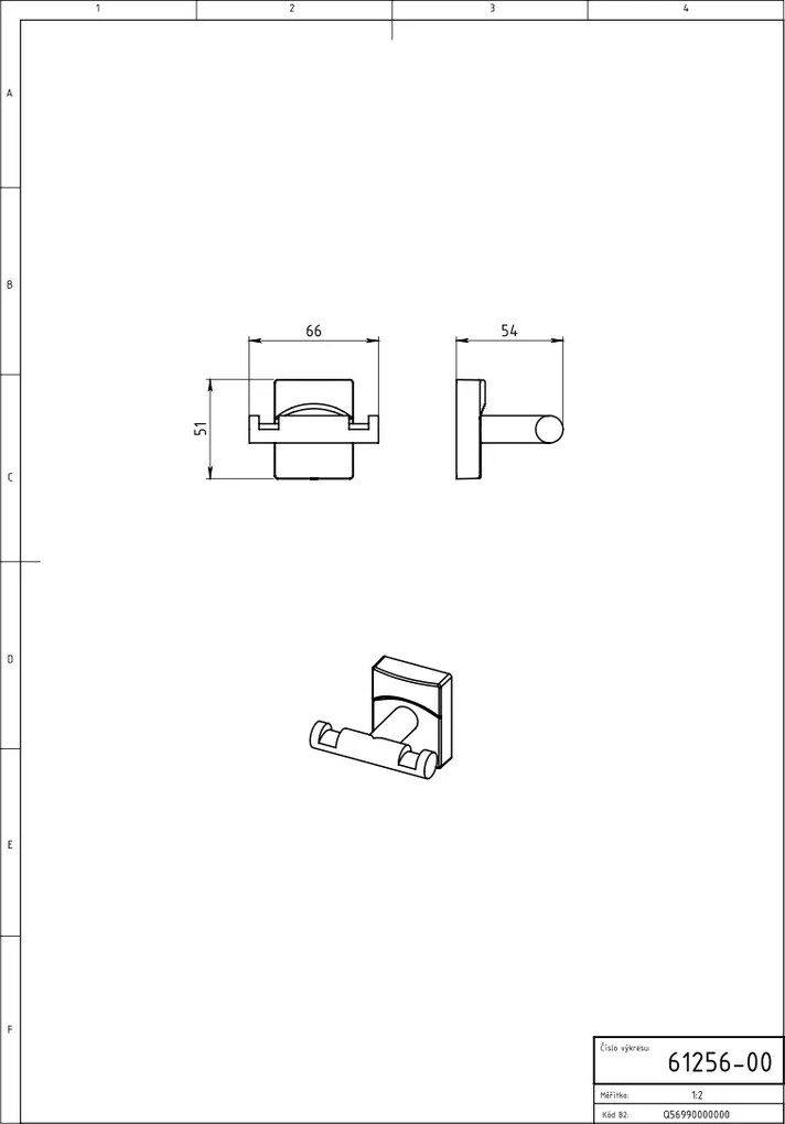 Novaservis - Dvojháček Metalia 12 chrom, 0256,0