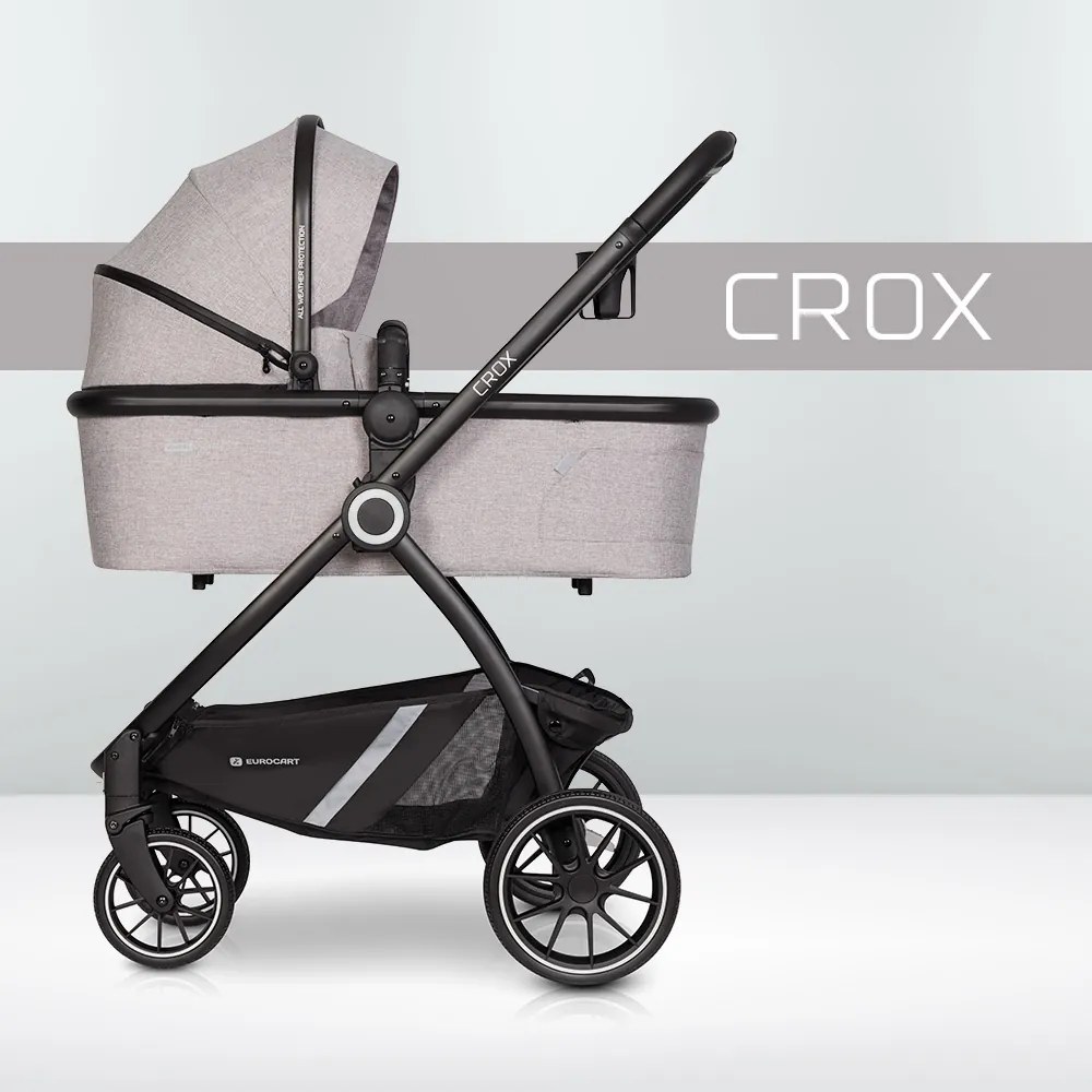Hluboký kočárek Euro-cart Crox Pearl
