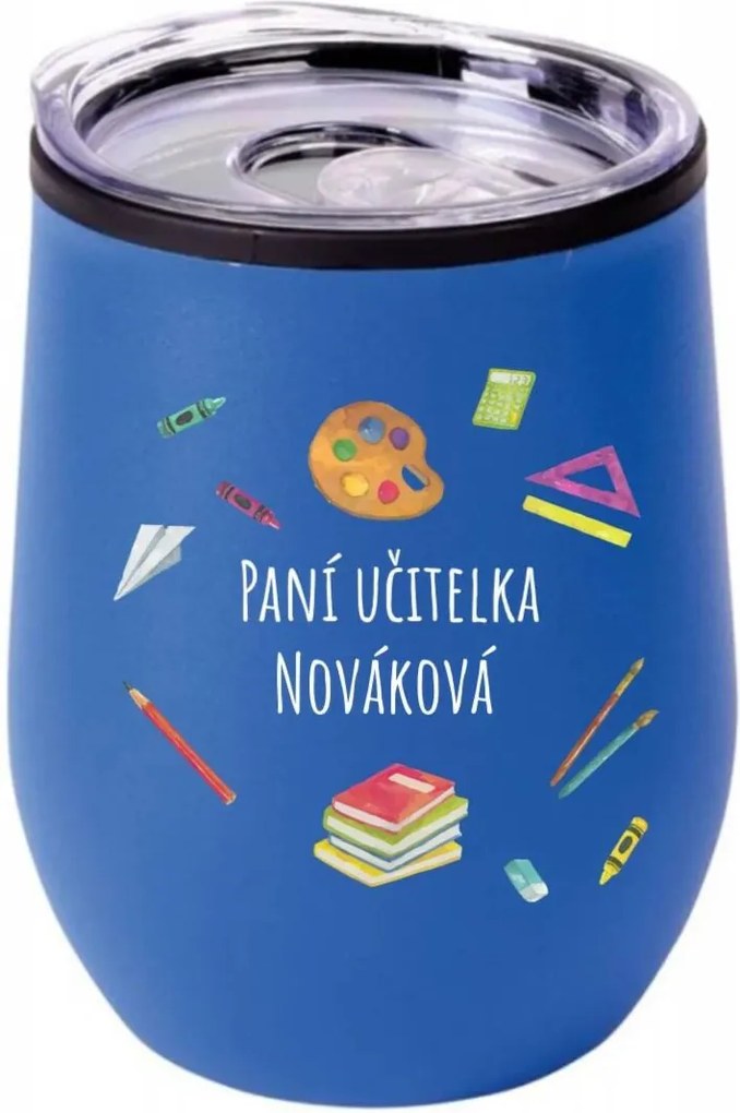 Personalizovaný termohrnek "BOWL" pro paní učitelku/pana učitele (pomůcky)