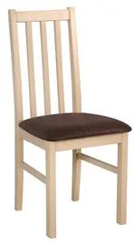 Jídelní židle BOSS 10 Bílá Tkanina 23X