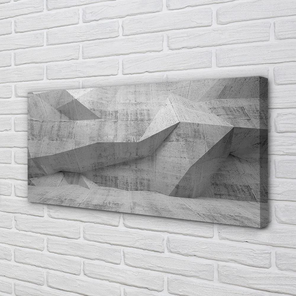 Obrazy na plátně Kámen abstrakce beton 120x60 cm