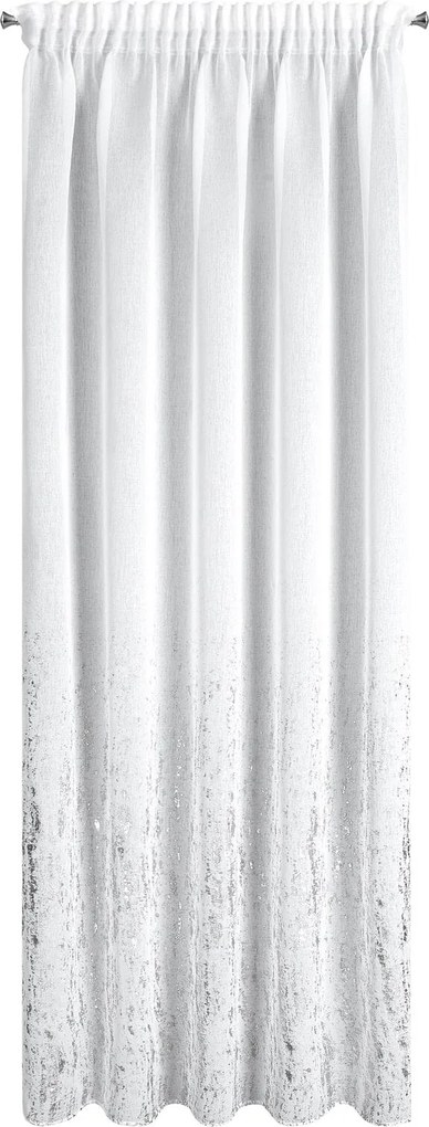 ZÁCLONA NA PÁSCE OLIVIE 140X270 CM VZOROVANÁ