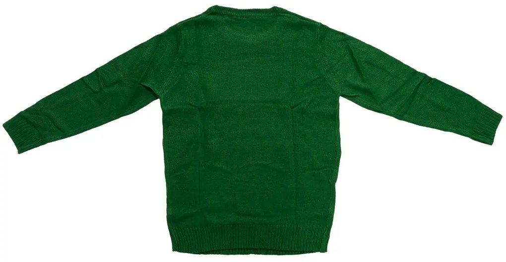 Vánoční svetr dámský GNOME tmavě zelený - různé velikosti Velikost: XL