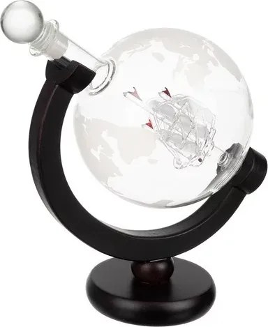 Velká sada – karafa globe s whisky skleničkami
