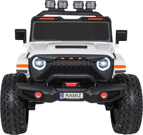 Elektrické autíčko Extreme Sport 4x4 bílé