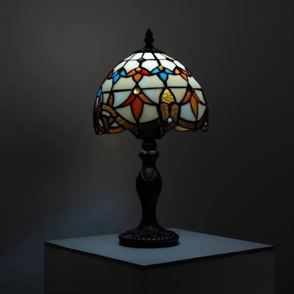 BRILAGI - Tiffany vitrážová stolní lampa MIRABELLA 1xE27/60W/230V