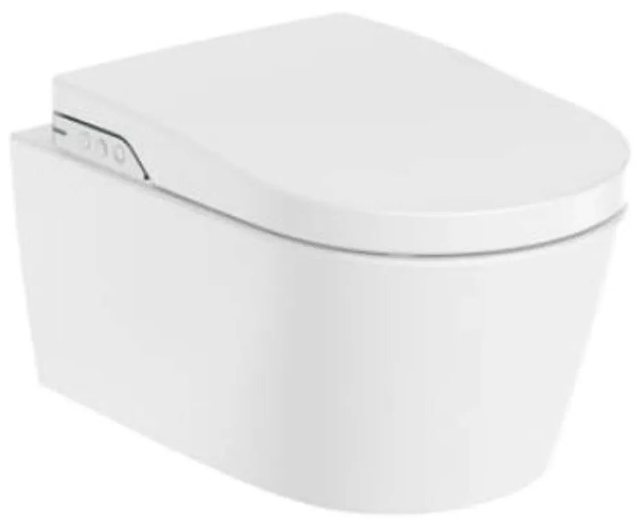 Roca Inspira - Elektronický bidet In-Wash s keramikou, Rimless, SlowClose, bílá A803060001