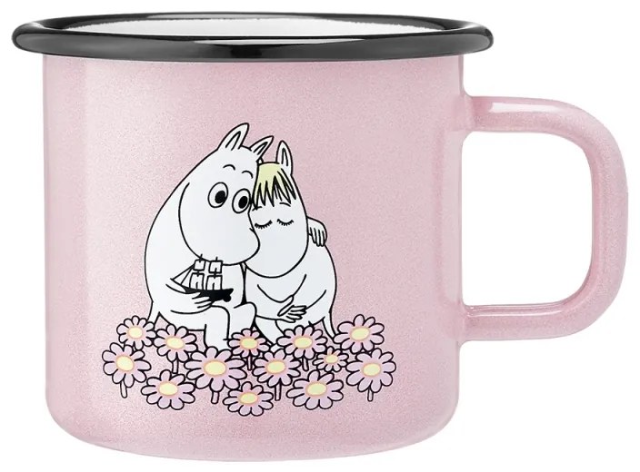 Hrnek Moomin Together 0,37l, růžový