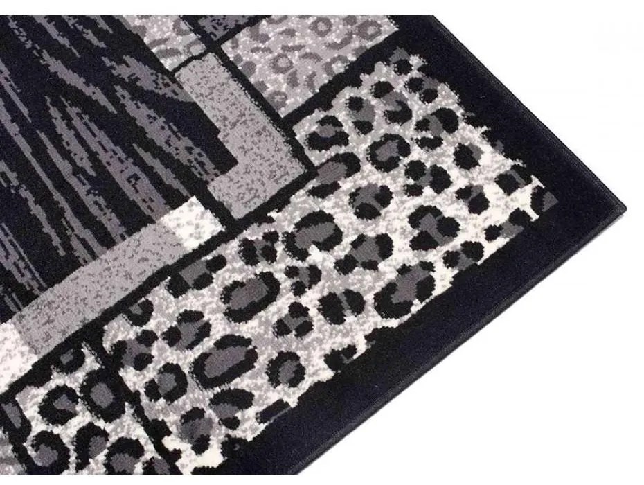 Kusový koberec PP Petro černý 60x100cm
