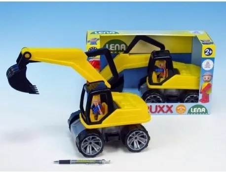 LENA Auto Truxx bagr plast 44cm