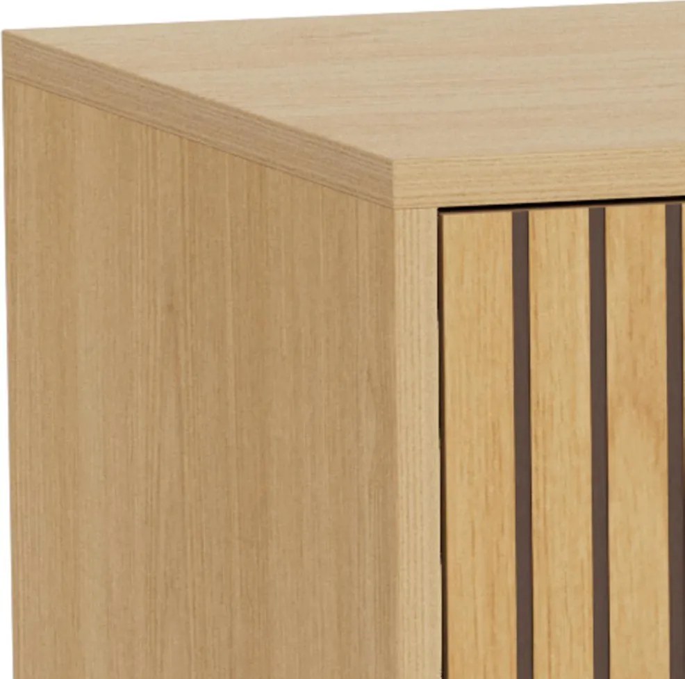 ACTONA Komoda ALBANY hnědá 80,6x40x80,4 cm