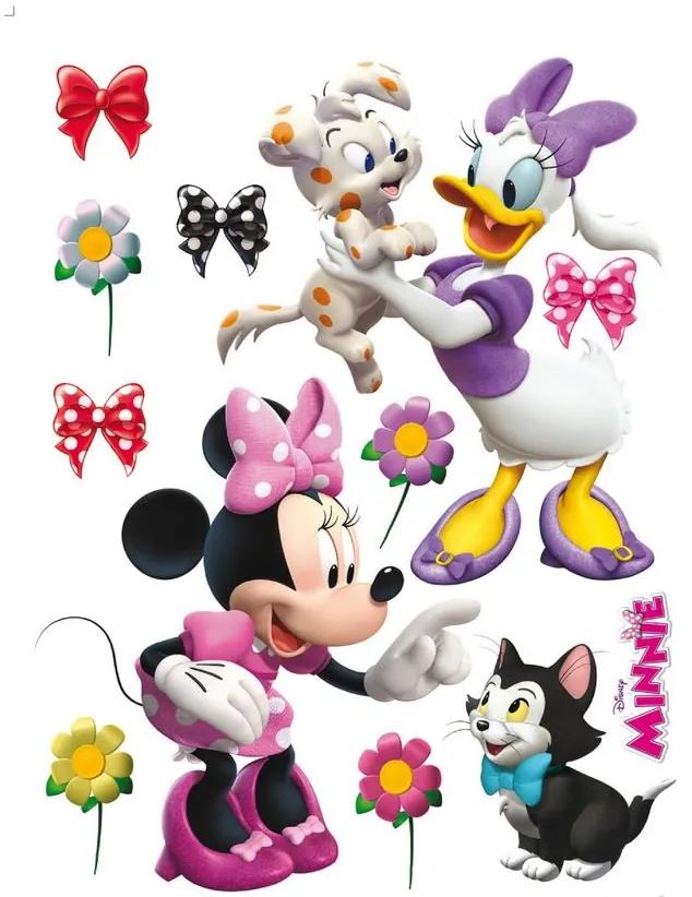 Samolepící dekorace dětská Disney Minnie a Daisy - DK 1768-2022